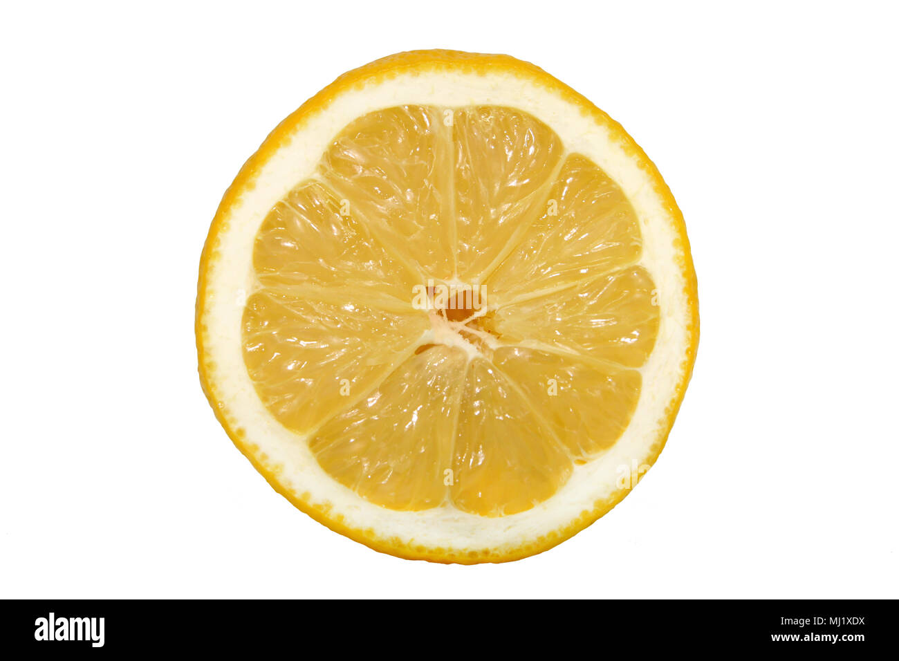 Yellow lemon tropical exotic fruit isolated Stock Photo - Alamy