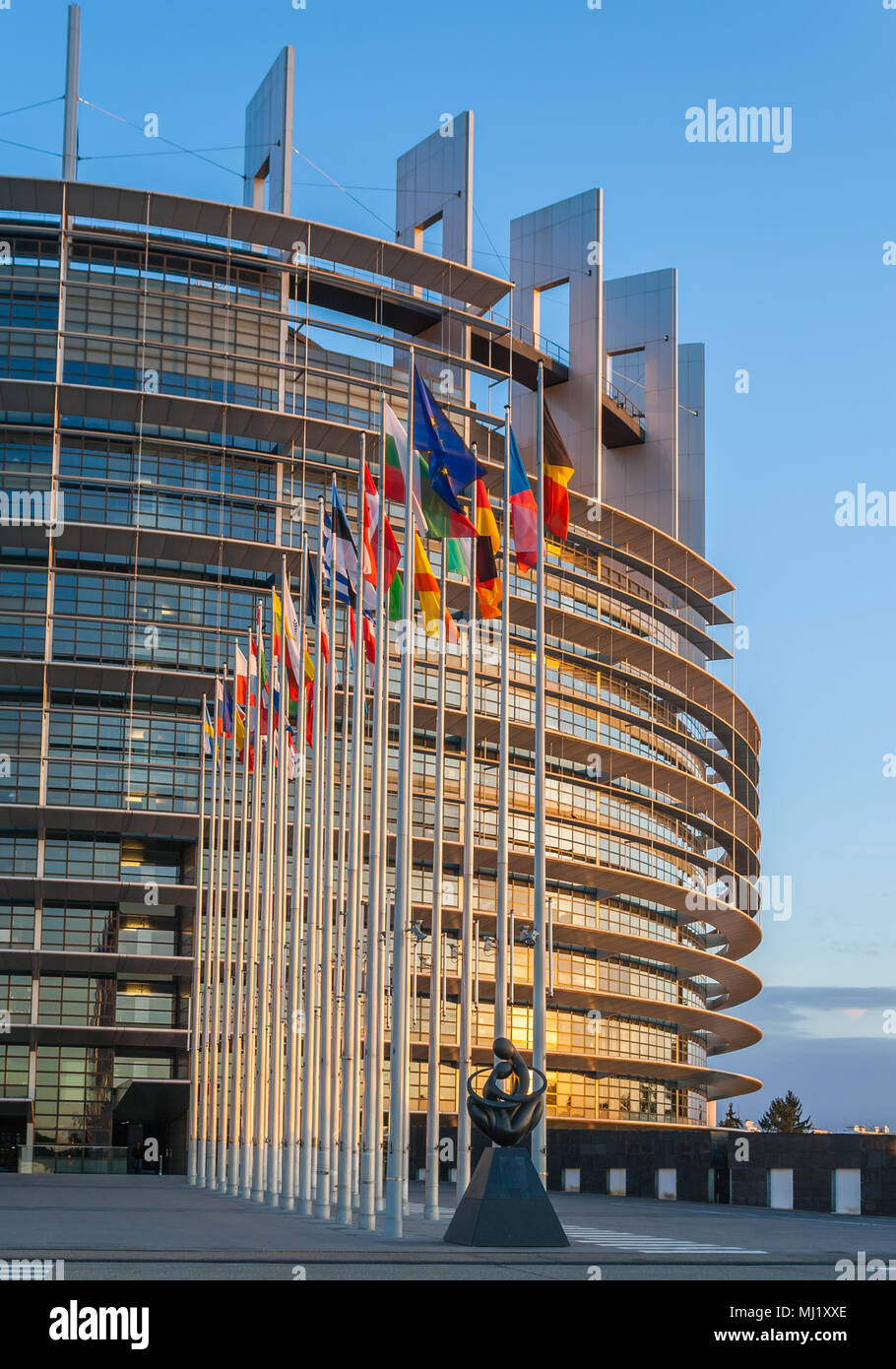 Louise weiss strasbourg hi-res stock photography and images - Alamy