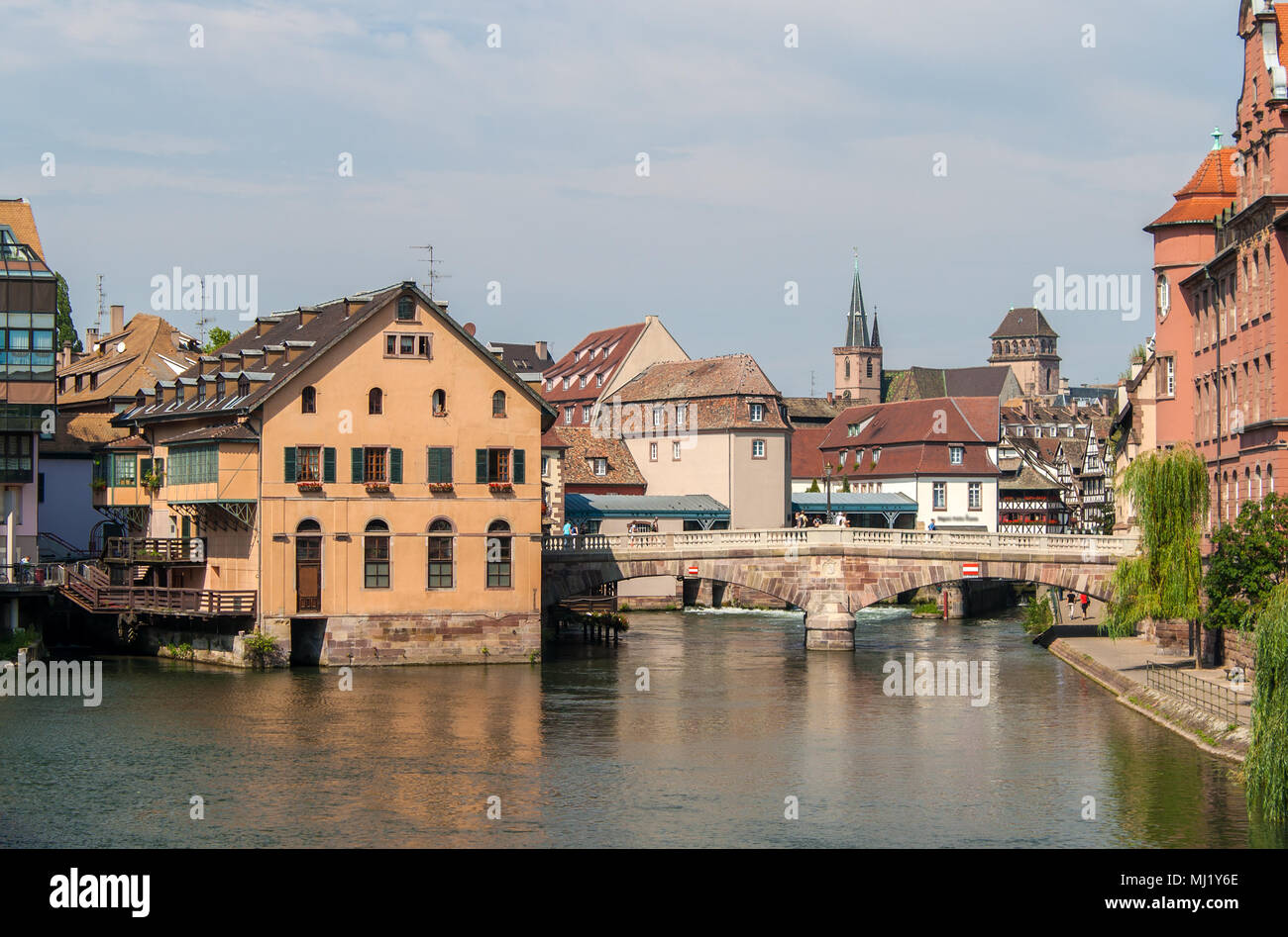 View of Strasbourg city center. France Stock Photo - Alamy