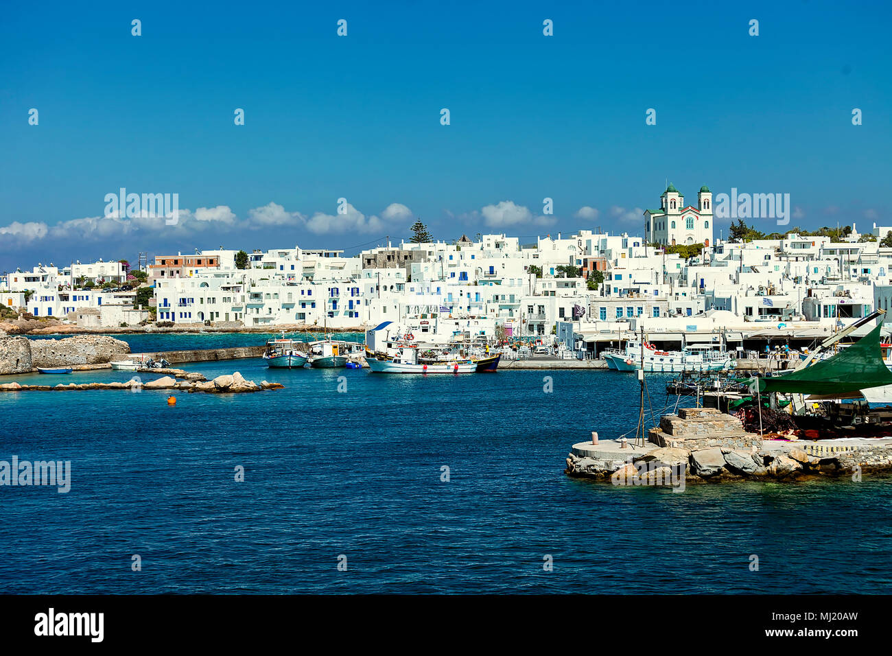 Naussa greece hi-res stock photography and images - Alamy