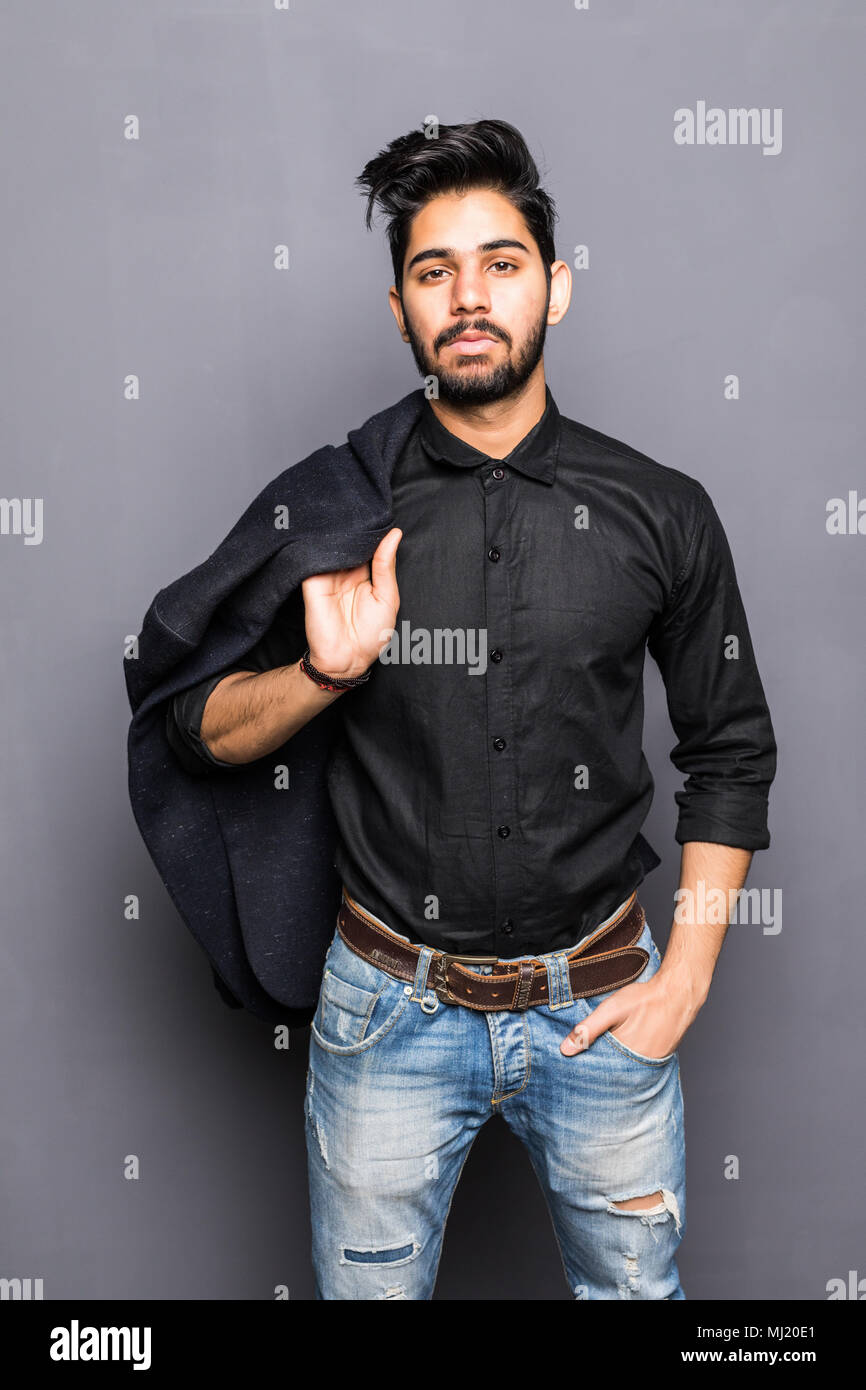 Jacket over shoulders hi-res stock photography and images - Alamy