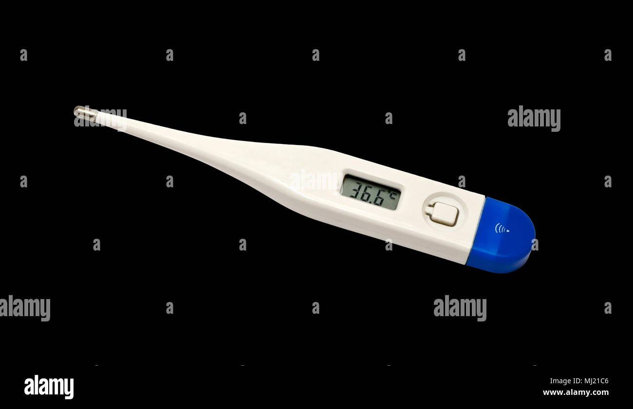 Medical digital thermometer hi-res stock photography and images - Alamy