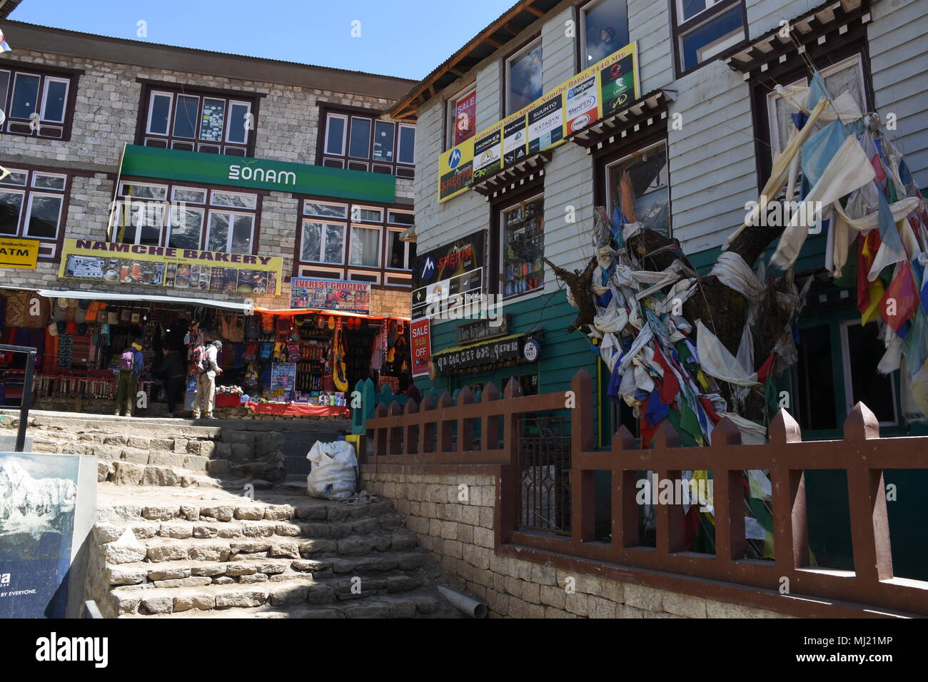 Namche Bazaar Market High Resolution Stock Photography and Images - Alamy