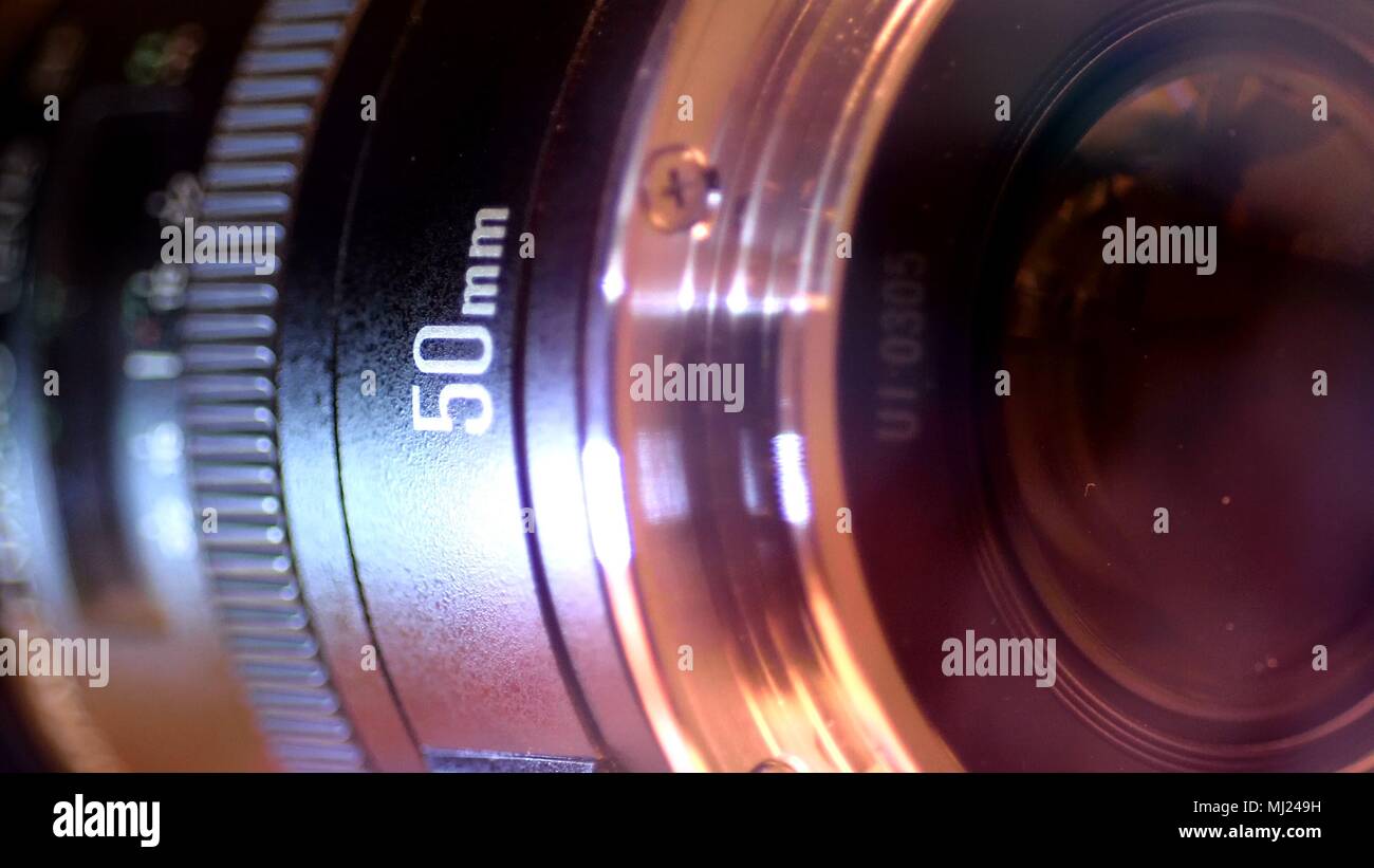 Camera Lens Close Up Stock Photo - Alamy