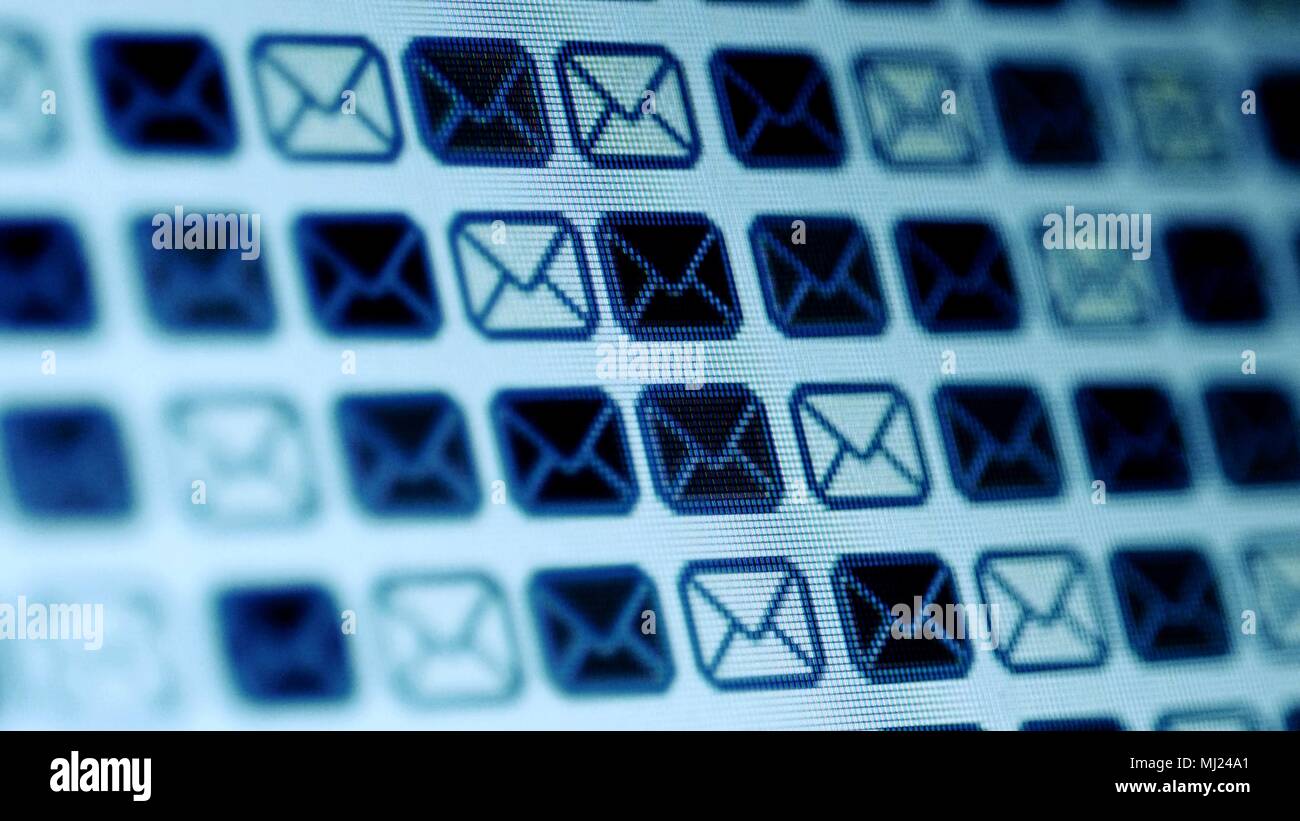 Webmail symbol hi-res stock photography and images - Alamy