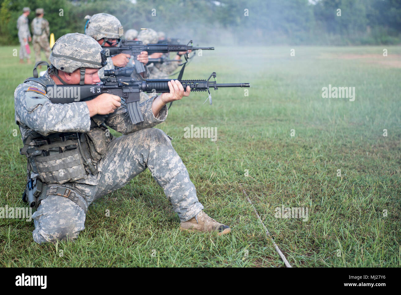 CW4 Cameron E. Stanberry from team Illinois competes on the second day ...