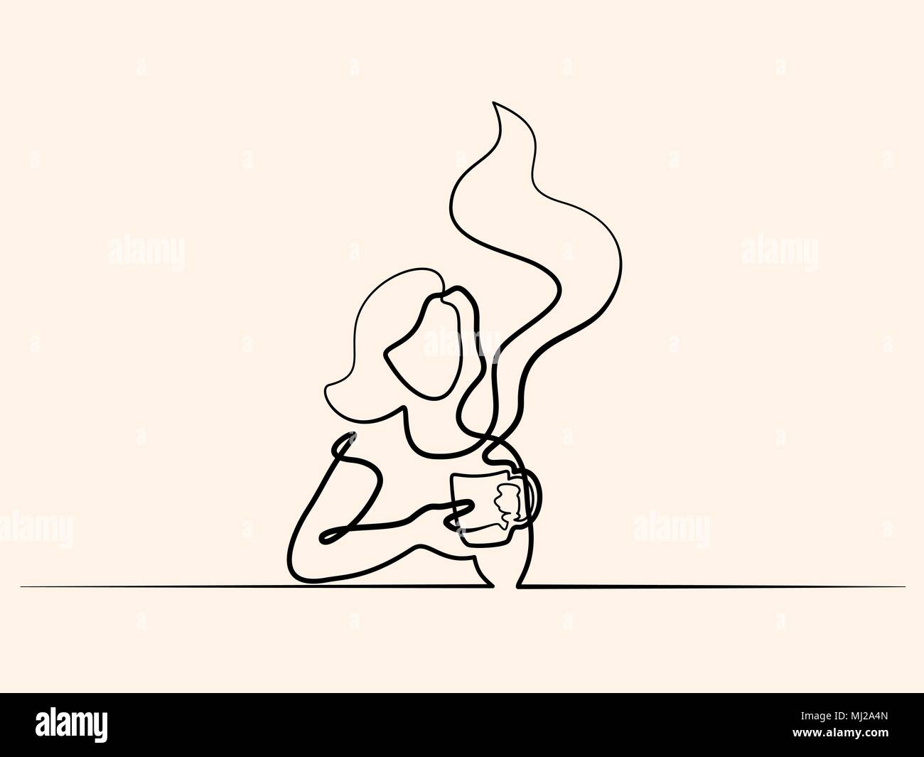 Abstract tea logo hi-res stock photography and images - Alamy