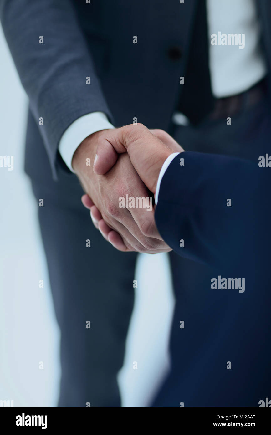 Handshake business concept Stock Photo - Alamy
