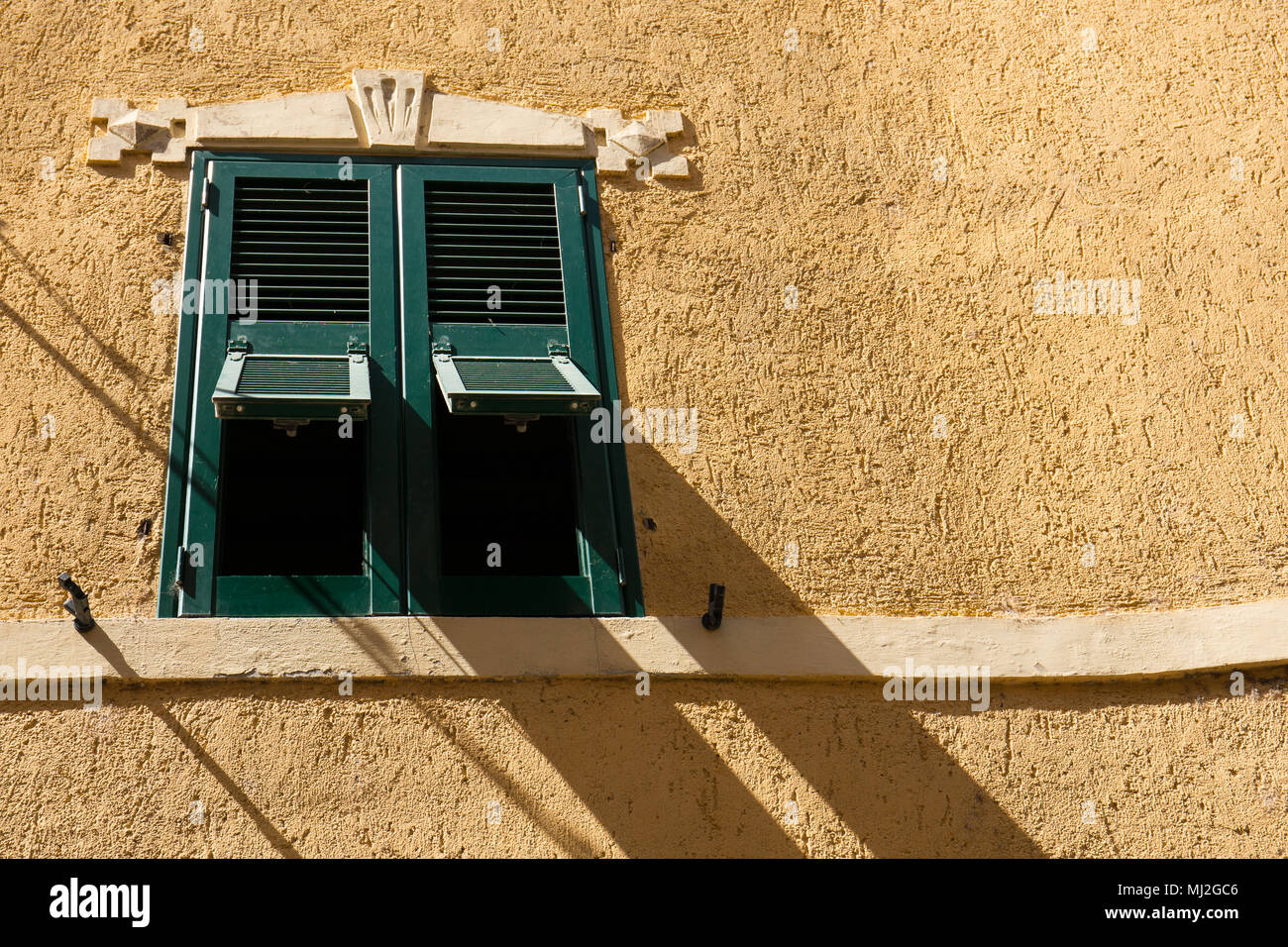 Slatted window shutters hi-res stock photography and images - Alamy