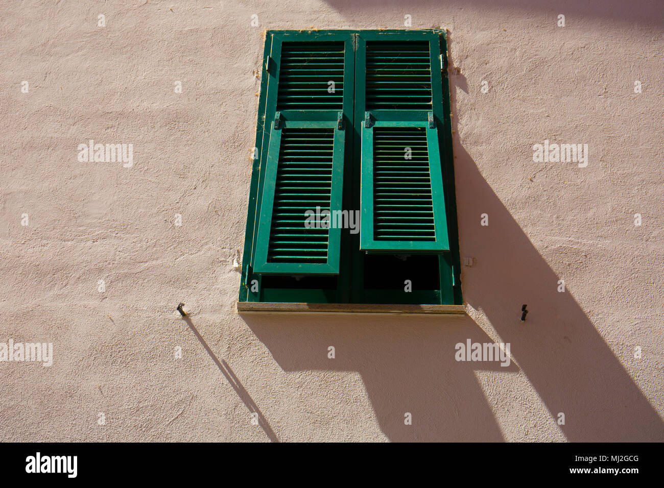 Slatted window shutters hi-res stock photography and images - Alamy