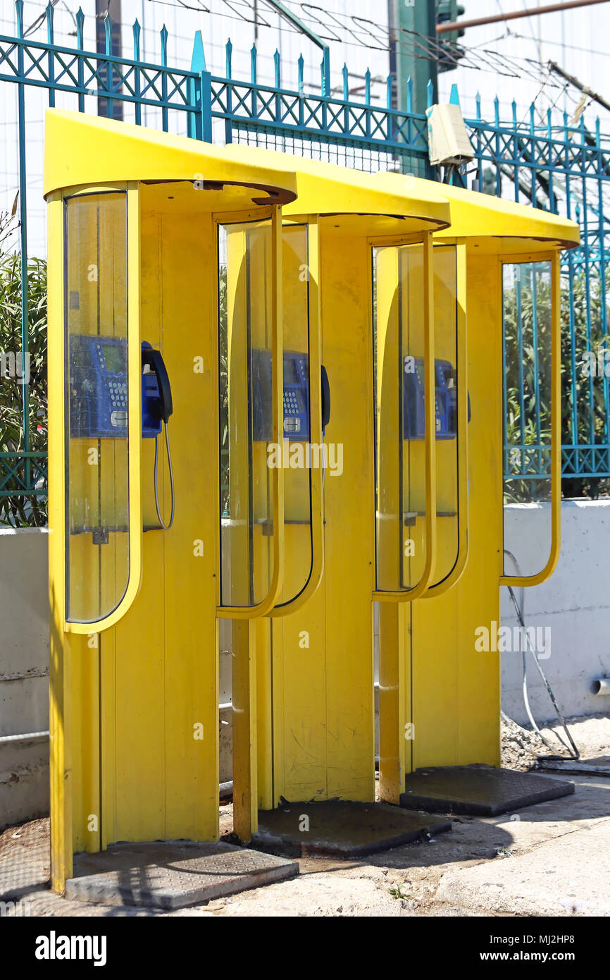 Telephone cabins hi-res stock photography and images - Alamy