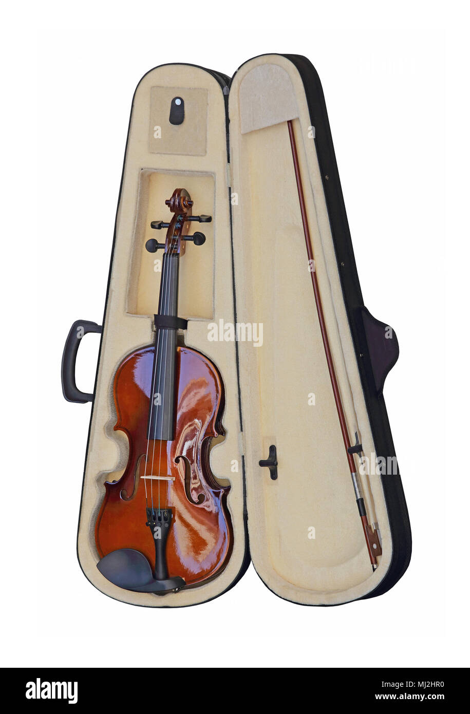 Violin in case hi-res stock photography and images - Alamy