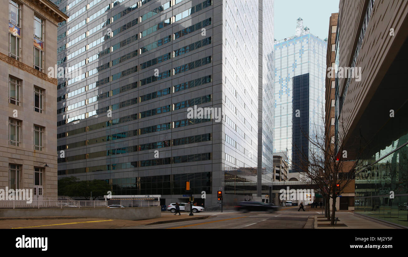 A Scene from the streets of Dallas, Texas Stock Photo - Alamy
