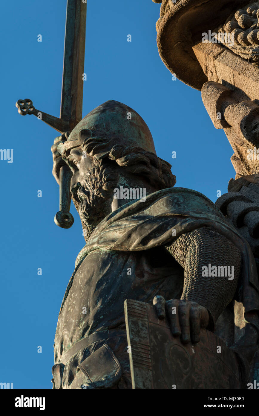 The Wallace monument commemorating the life of William Wallace is a ...