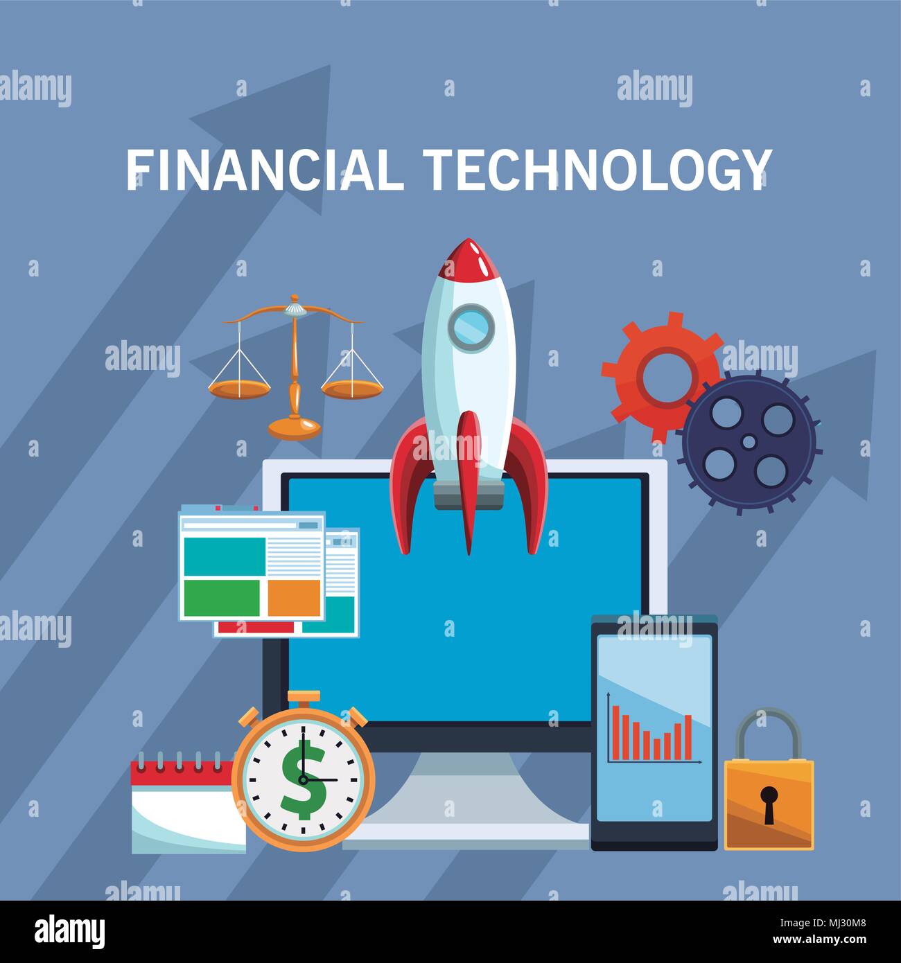 Financial technology tools Stock Vector Image & Art - Alamy