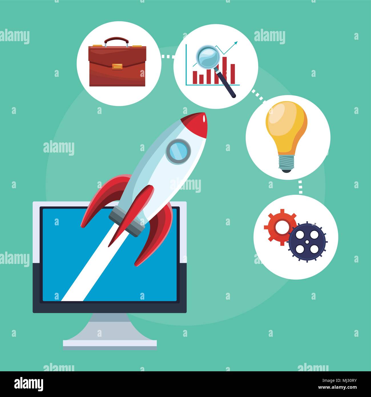 Financial technology tools Stock Vector Image & Art - Alamy