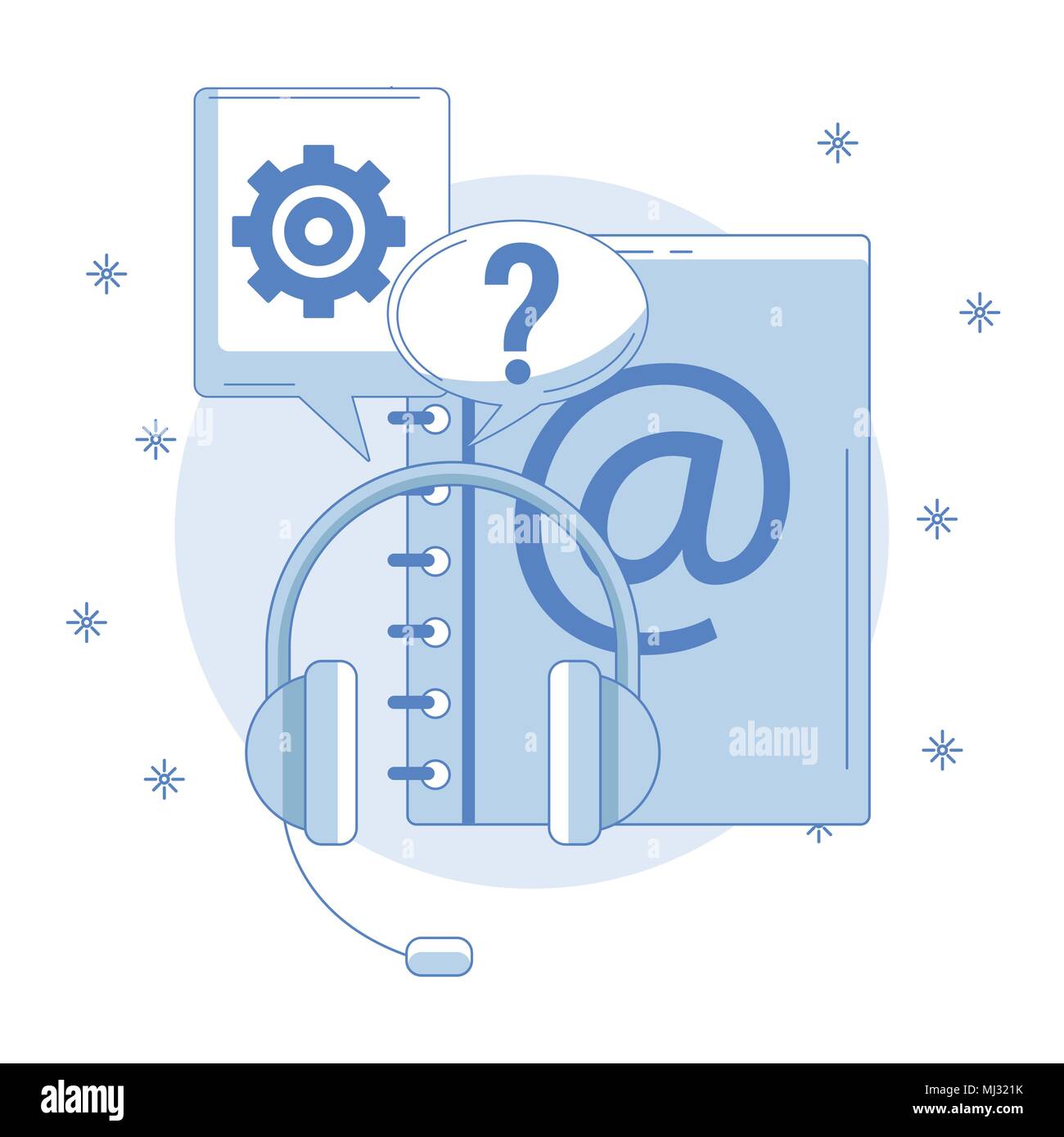 Customer service concept Stock Vector Image & Art - Alamy