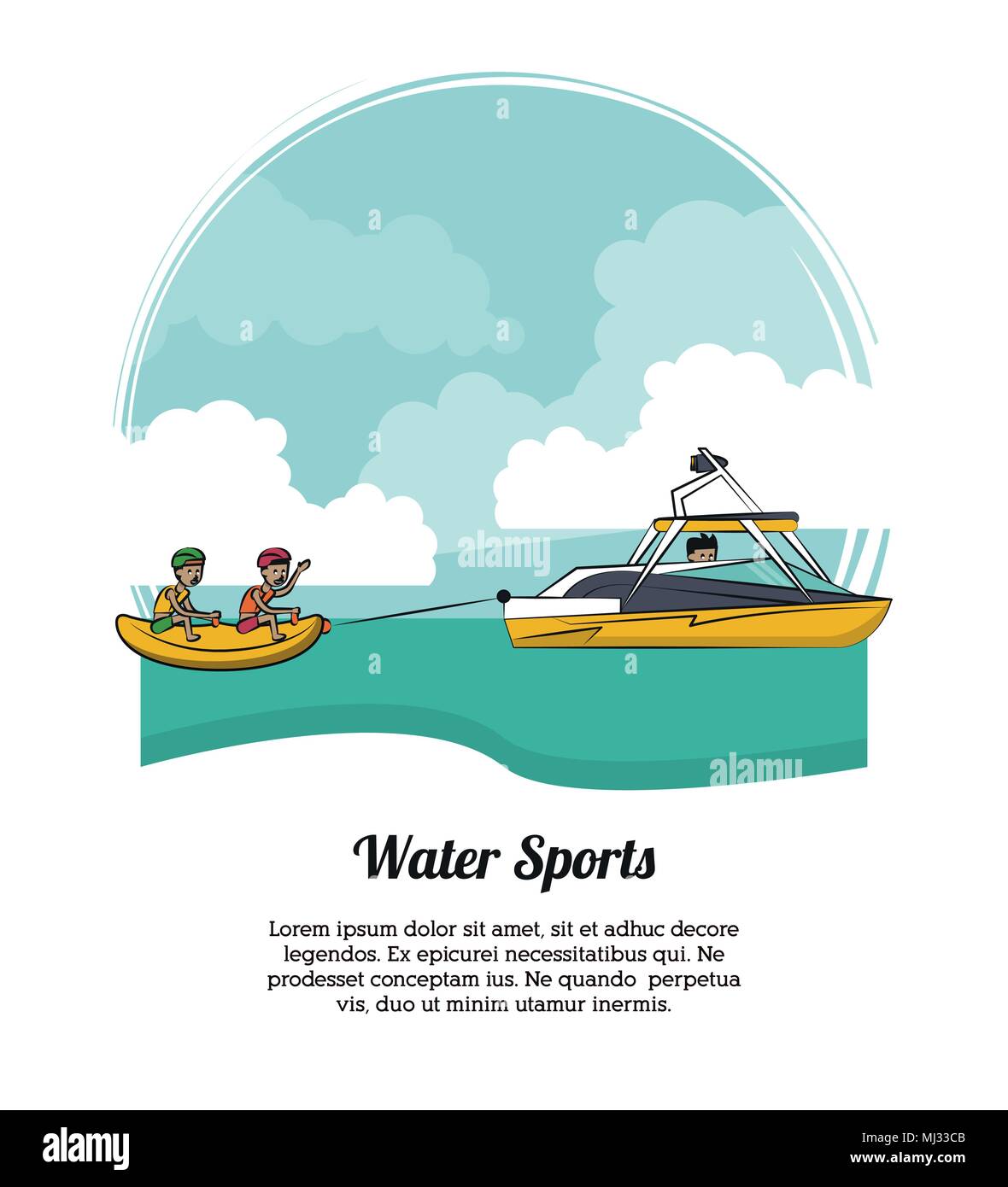 Water sports banner Stock Vector Image & Art - Alamy