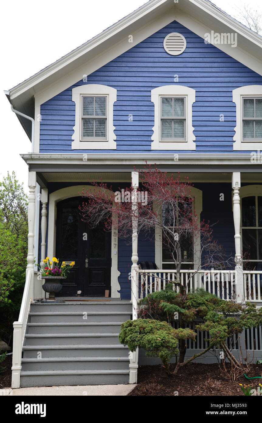 Late 19th Century Victorian style wood frame farmhouse that was once in ...
