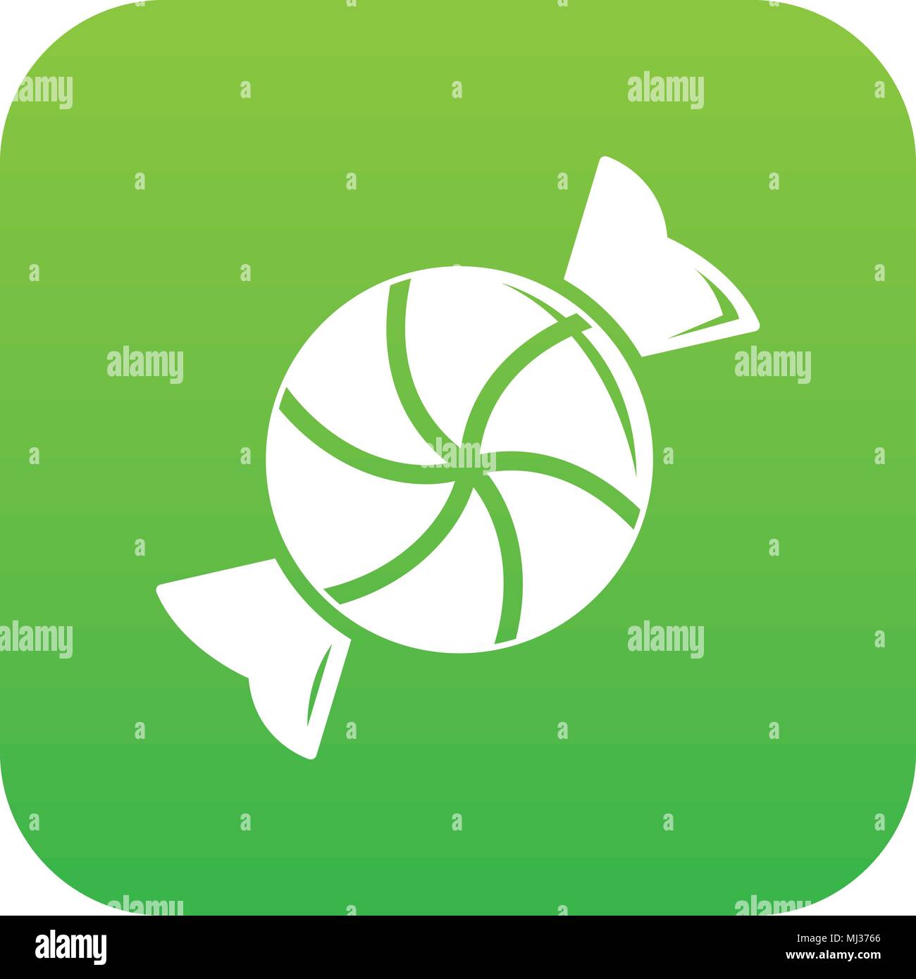 Round candy icon green vector Stock Vector Image & Art - Alamy