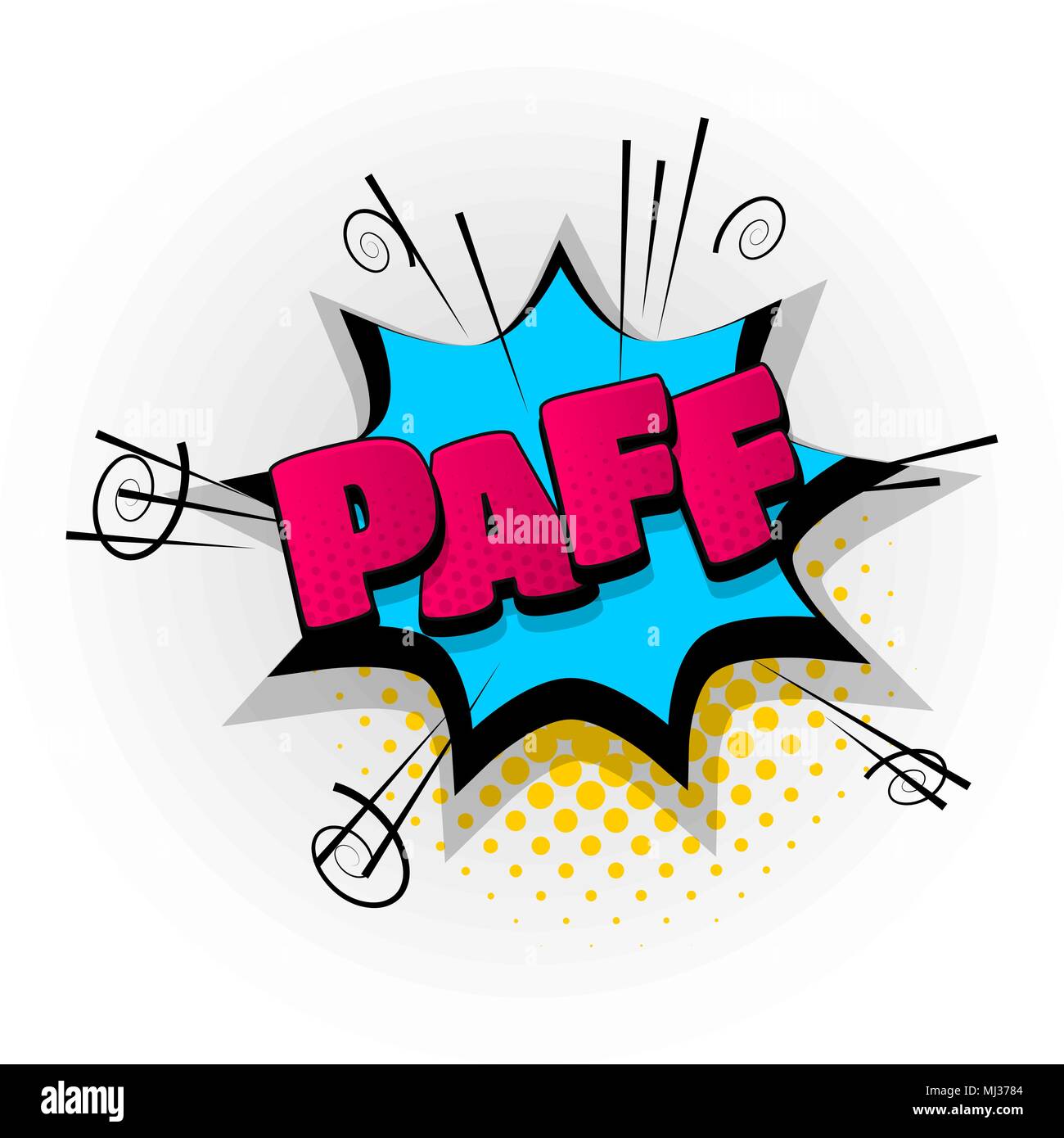 paff pow comic book text pop art Stock Vector Image & Art - Alamy