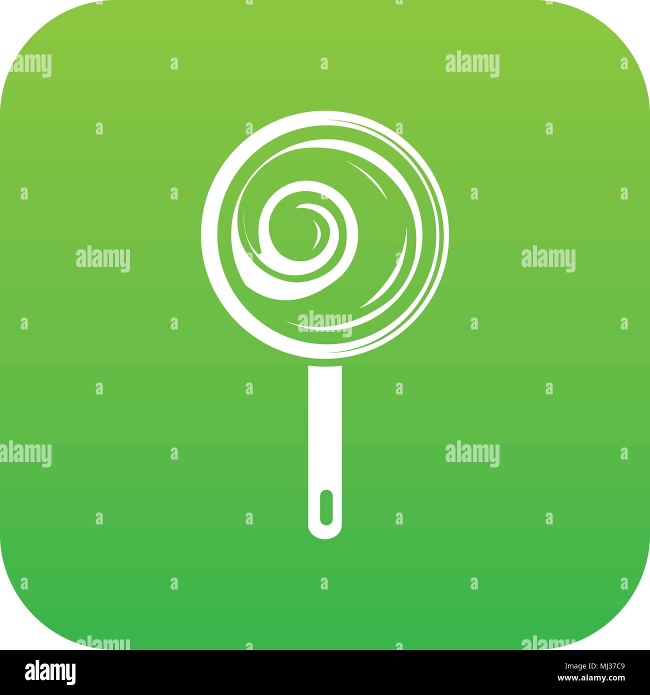 Lollipop icon green vector Stock Vector Image & Art - Alamy