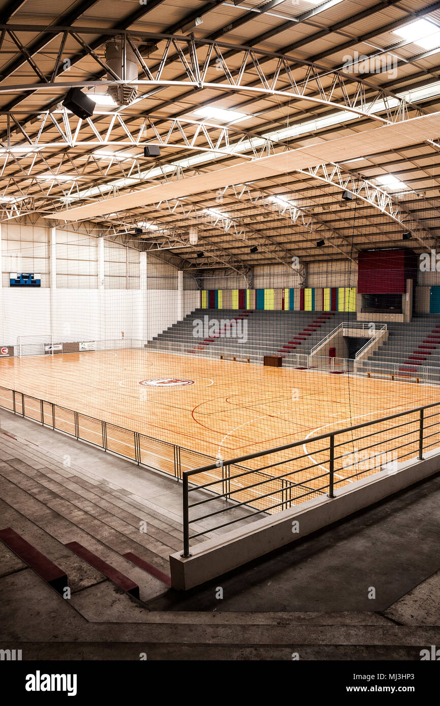 Interior of a gym at school hi-res stock photography and images - Alamy