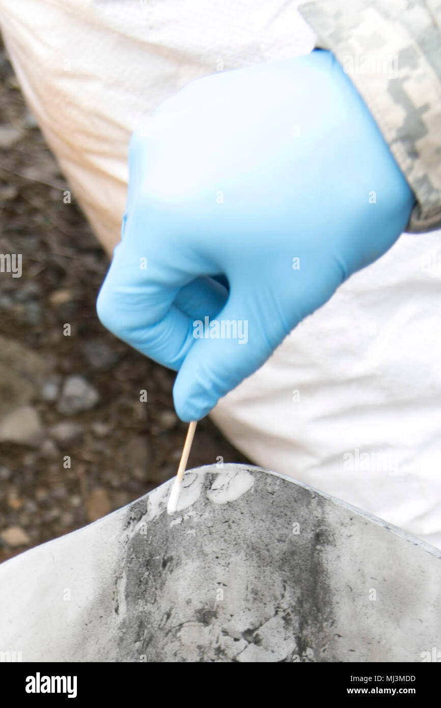 Spc. Jared Hopson, a team member with 717th Ordnance Company (Explosive ...