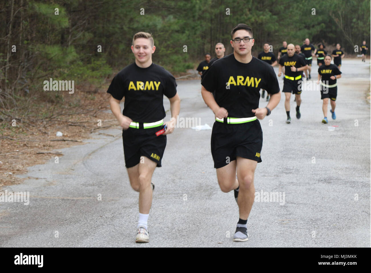 From left, U.S. Army Spc. Garrett Gibson of Villa Rica, Ga., and Pfc ...