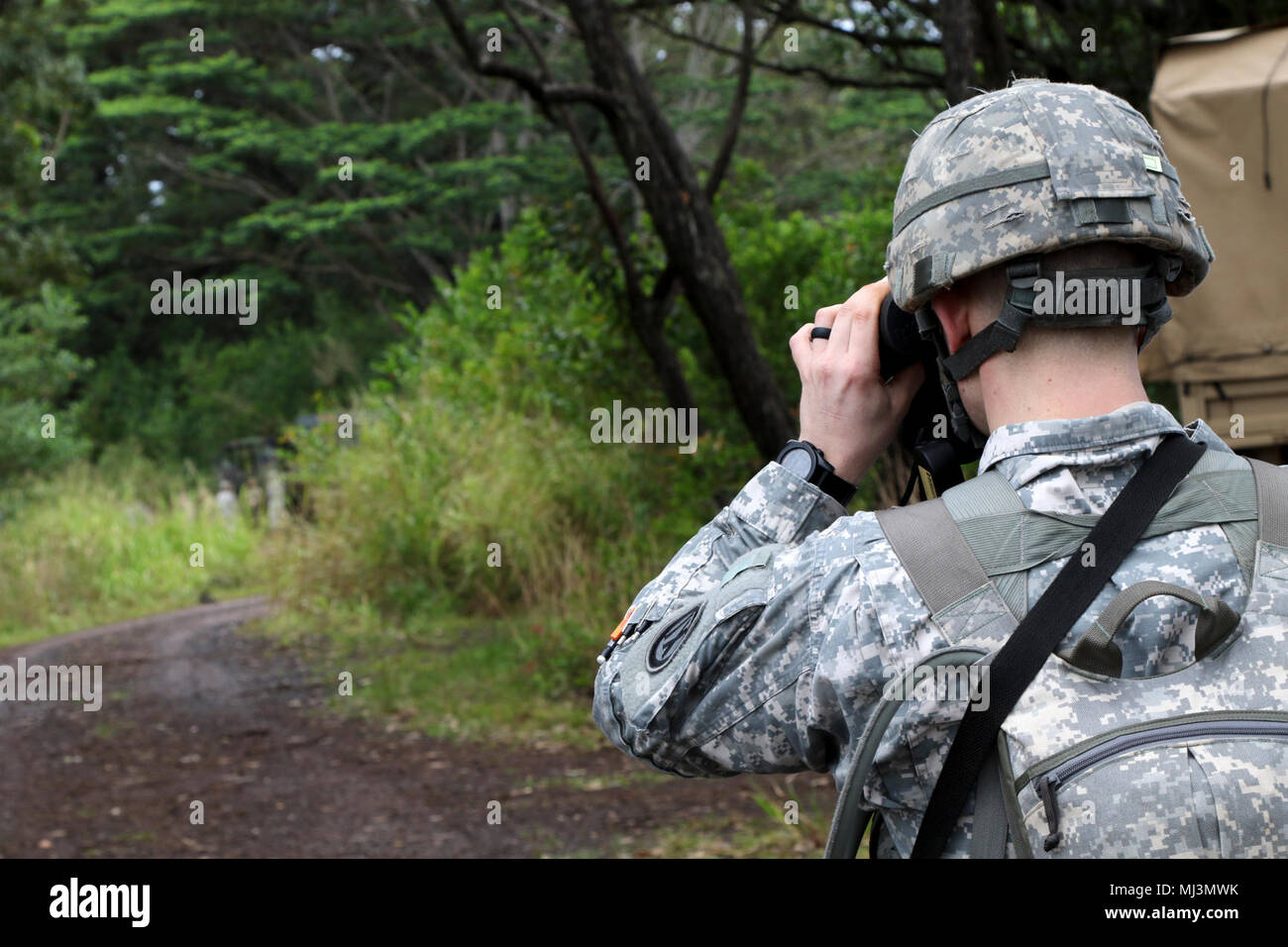 Staff Sgt. Gary G. Olsen-Saville of 1984th United States Army Hospital ...