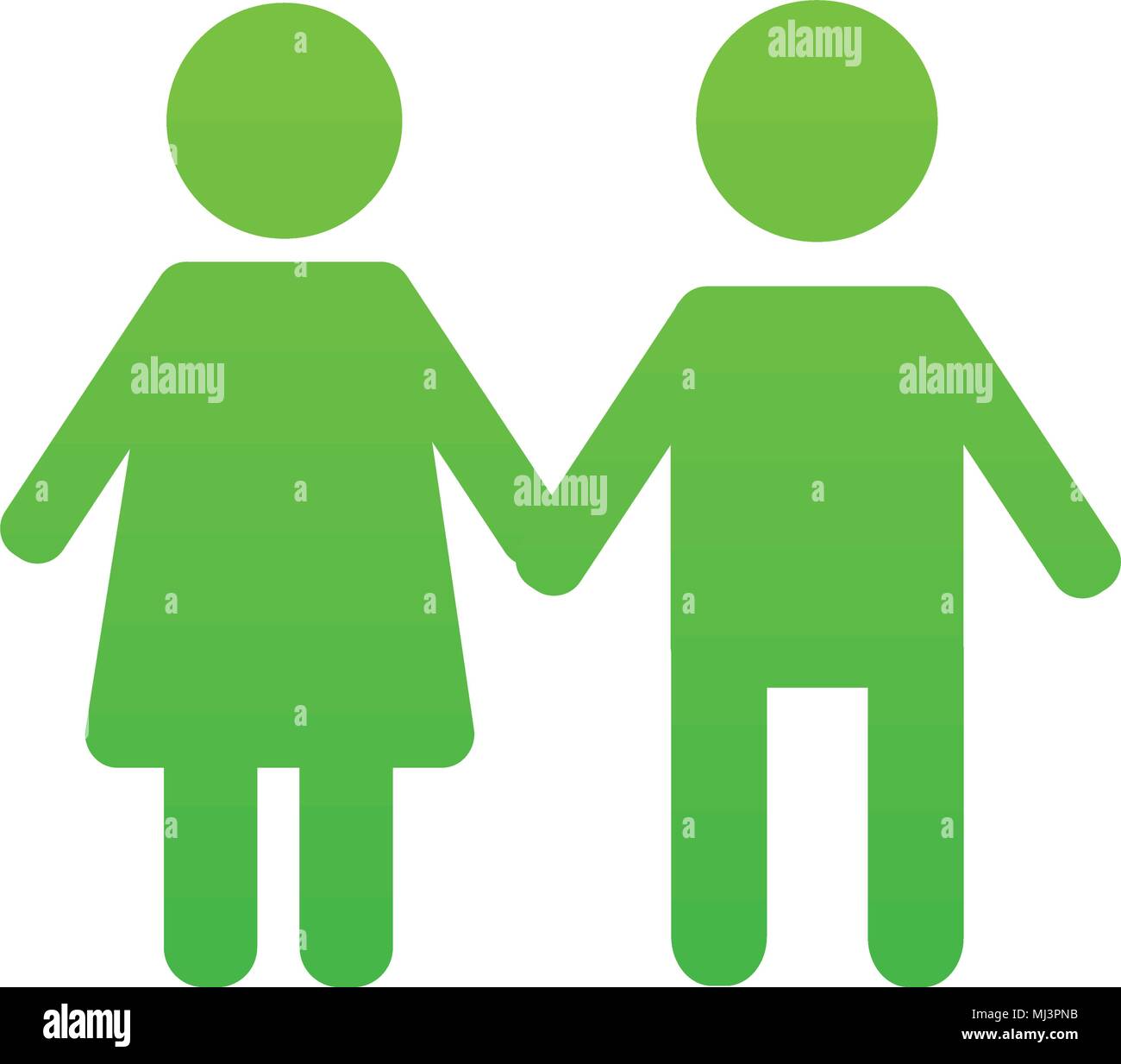 green pictogram children school zone symbol vector illustration Stock ...