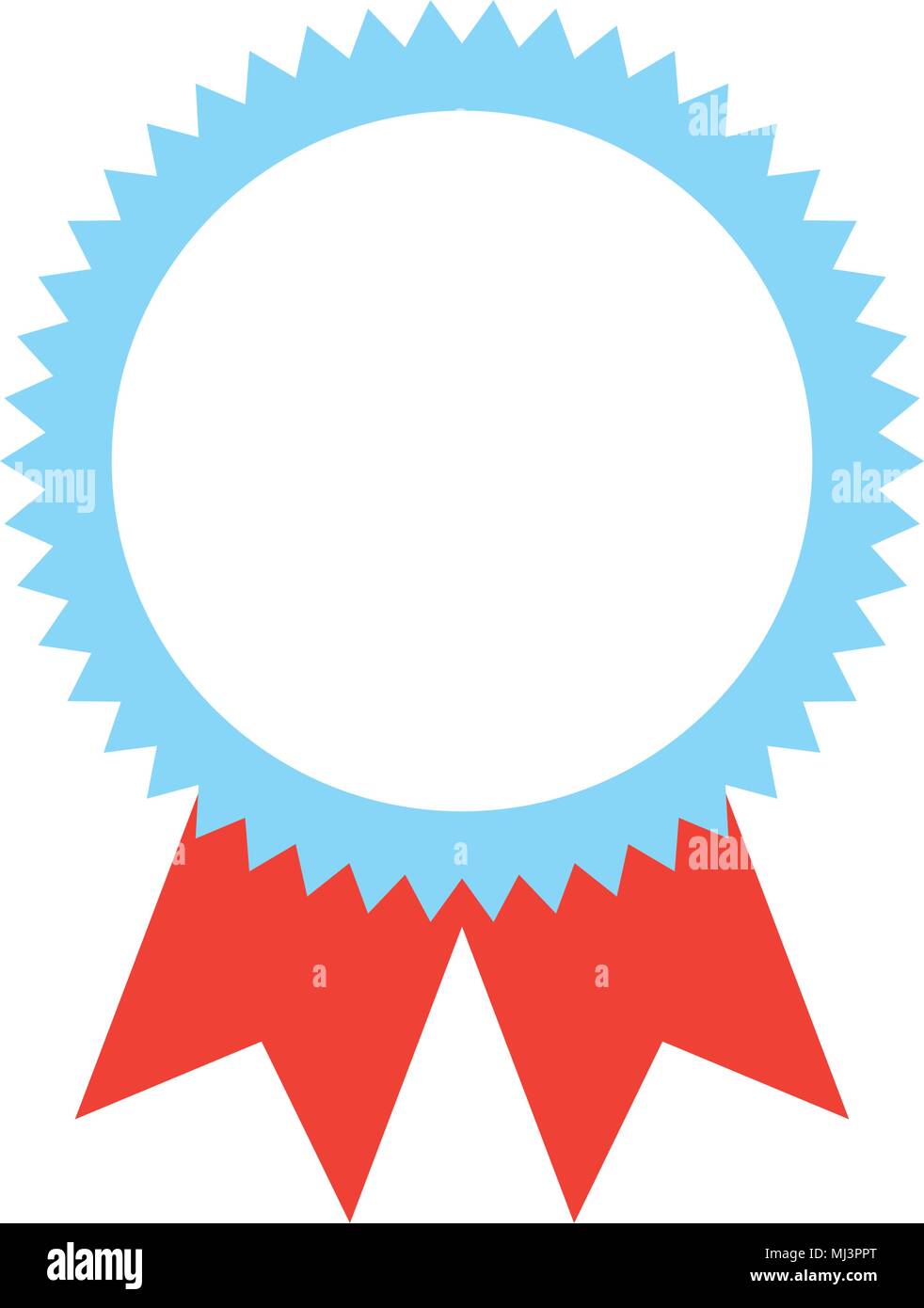 rosette award medal success image vector illustration Stock Vector ...