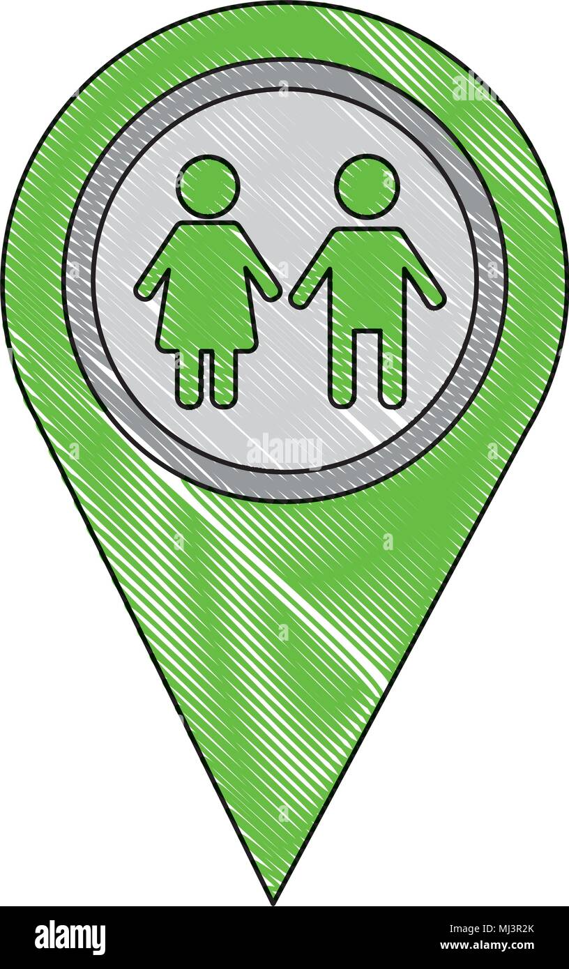 school zone pointer gps navigation location image vector illustration ...