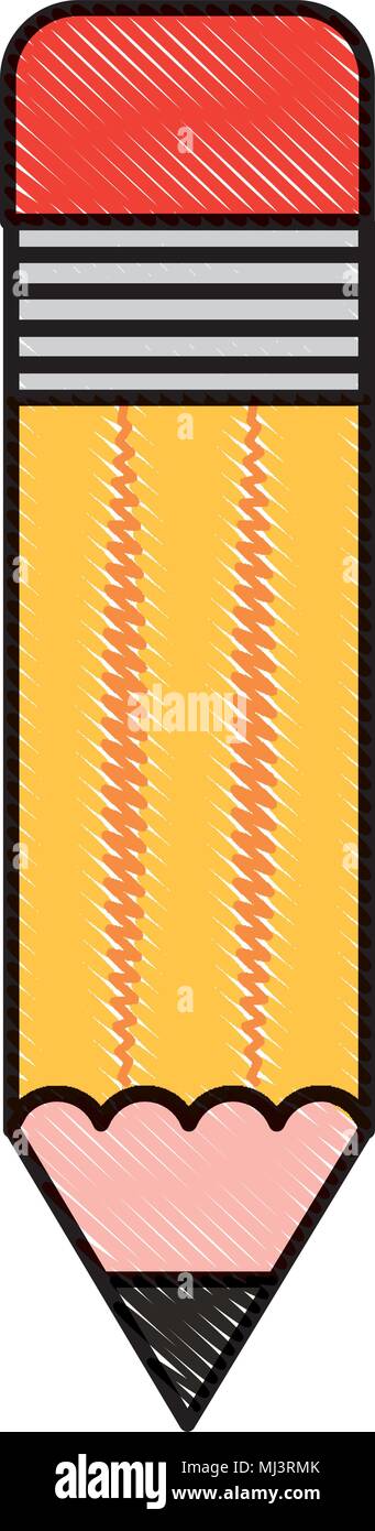 school pencil creative knowledge image vector illustration drawing ...