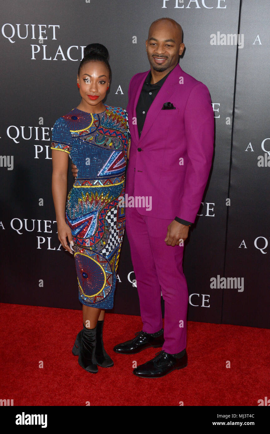 "A Quiet Place" New York Premiere at AMC Lincoln Square Theater - Red Carpet Arrivals Featuring ...