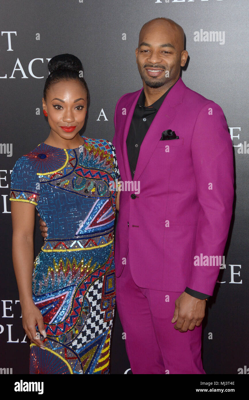 "A Quiet Place" New York Premiere at AMC Lincoln Square Theater - Red Carpet Arrivals Featuring ...