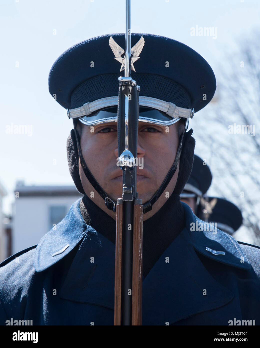 Ceremonial rifle drill team performs hi-res stock photography and images - Alamy