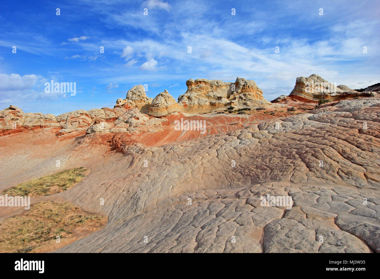 Butterfly, a rock formation at White Pocket, Coyote Buttes South CBS ...
