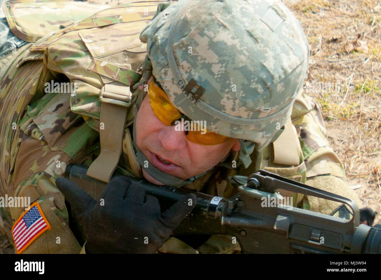 Cpt. Brian Chase, a medical officer from the 399th Combat Support ...