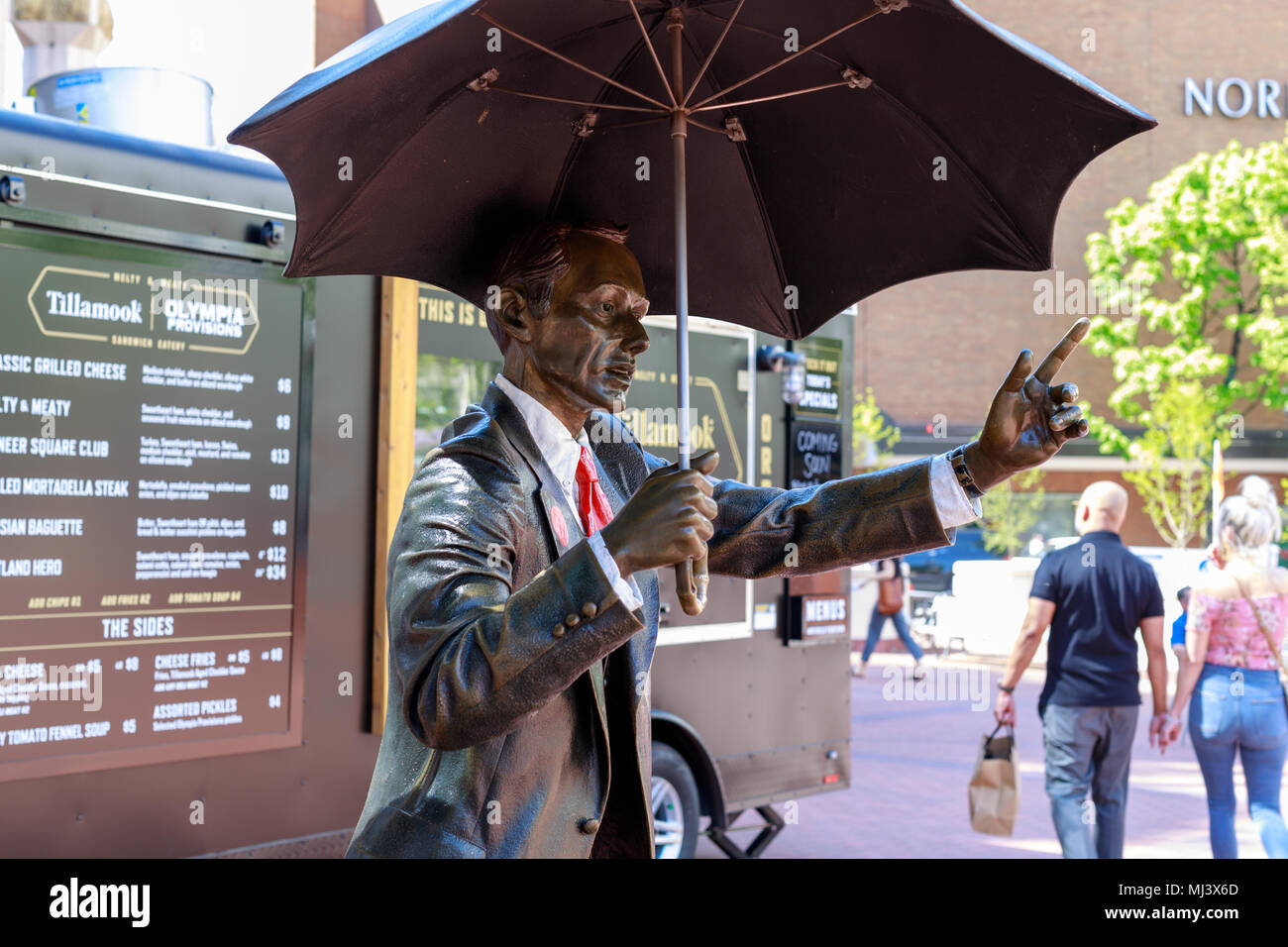 Portland, Oregon, USA - April 26, 2018 : Allow Me, also known as ...