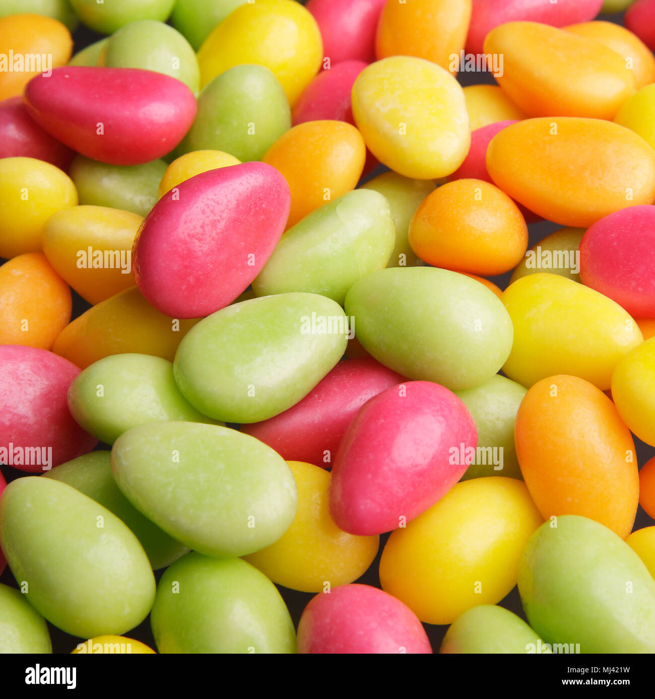 Small Oval Shaped Candies
