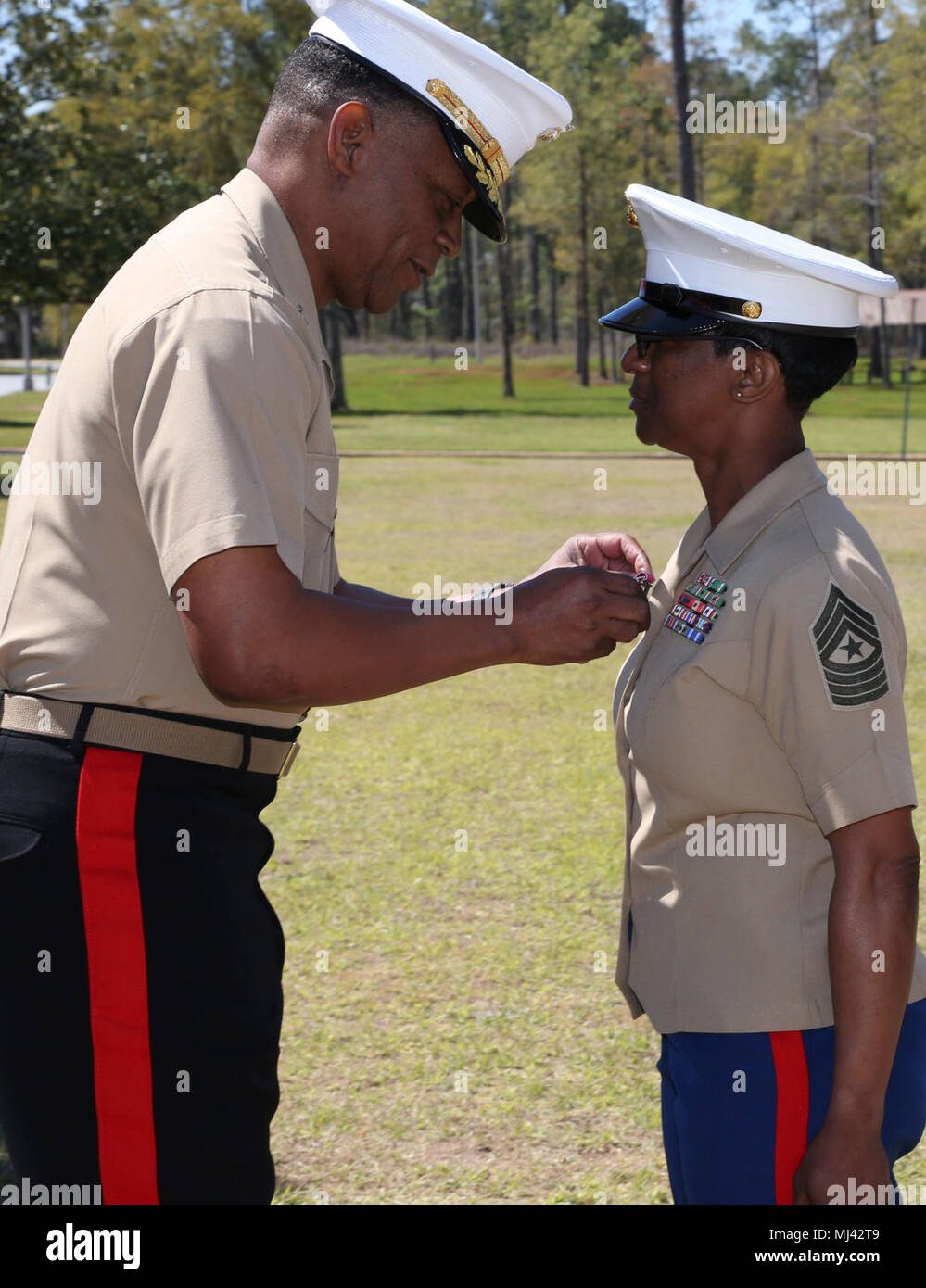 Sgt. Maj. Stephanie K. Murphy, former sergeant major, Marine Corps ...