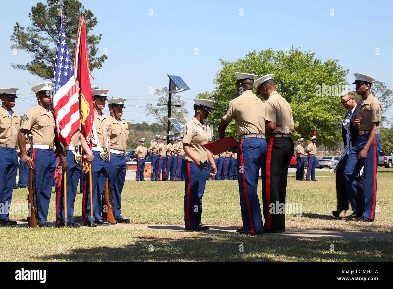 Sgt. Maj. Stephanie K. Murphy, former sergeant major, Marine Corps ...