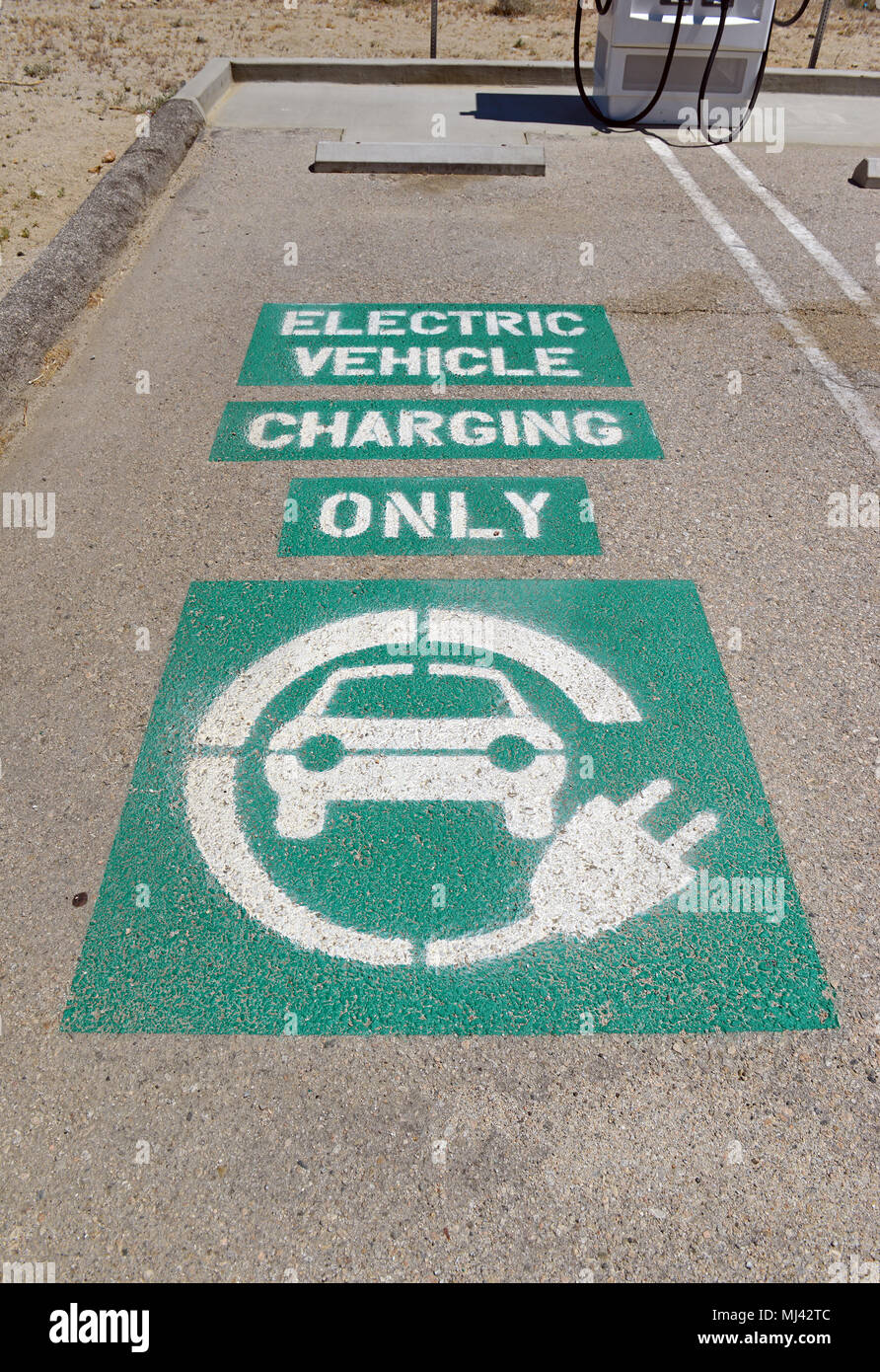 Electric Vehicle charging sign, a power source eventually expected to ...