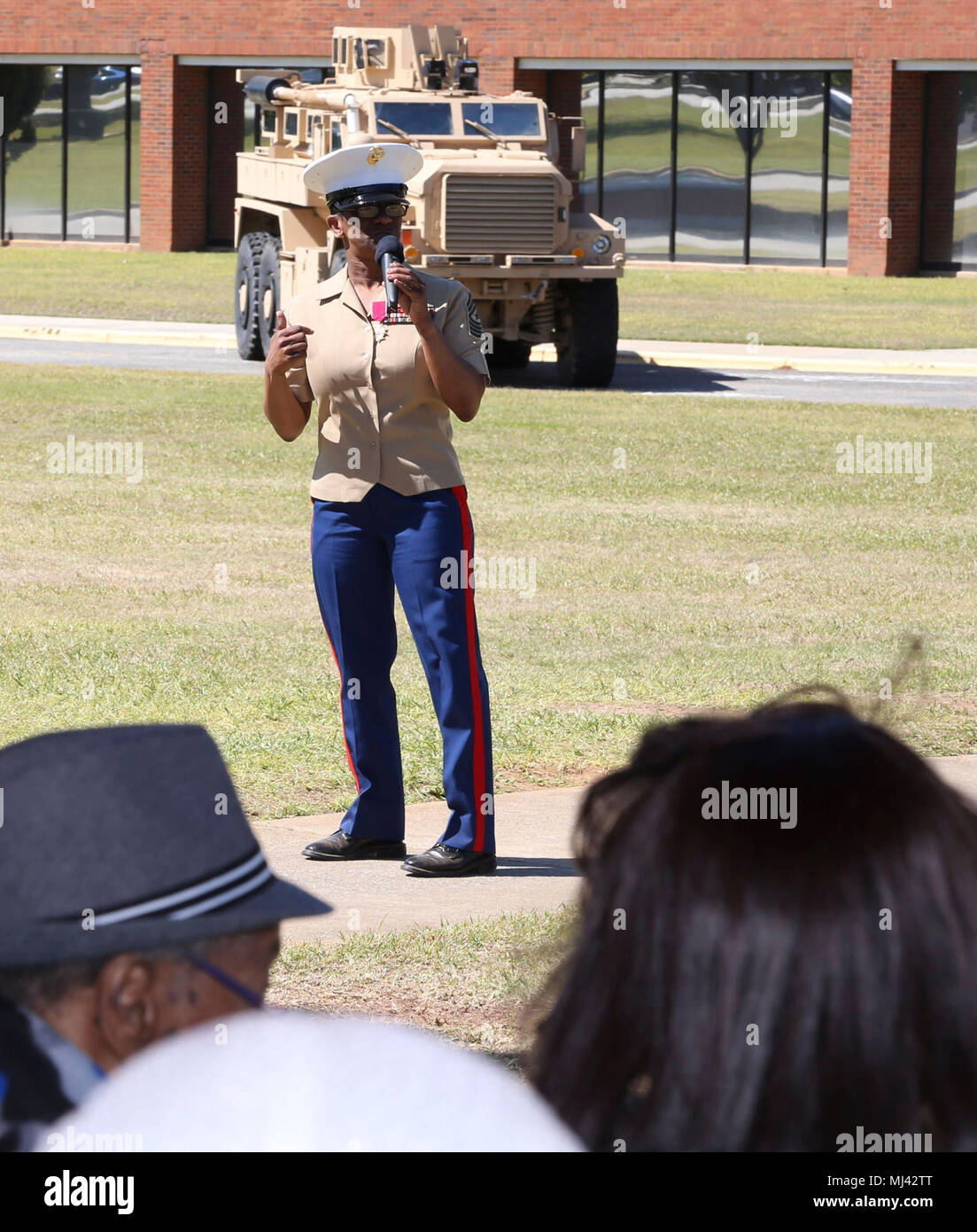 Sgt. Maj. Stephanie K. Murphy, former sergeant major, Marine Corps ...