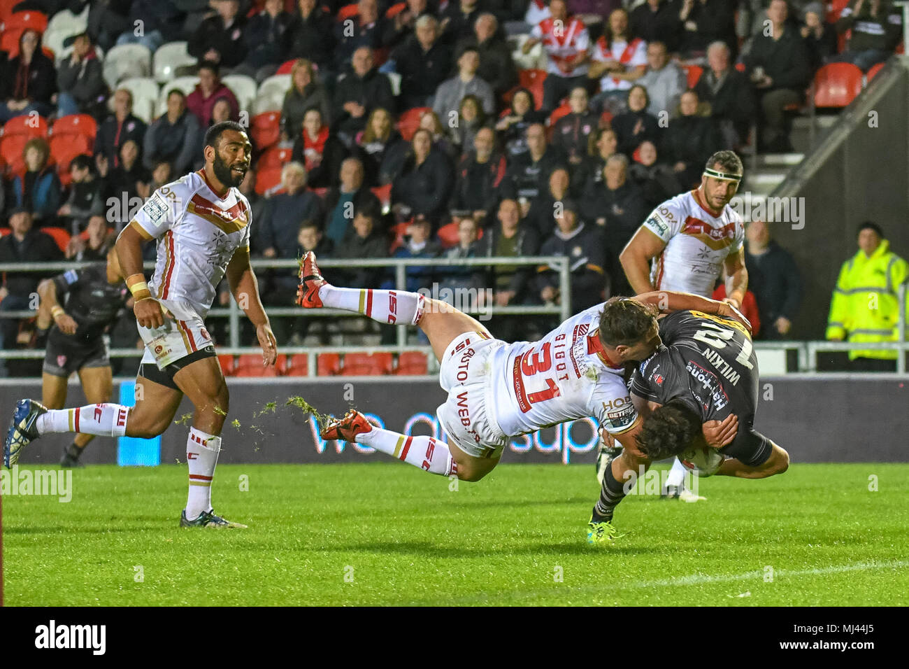3rd May 2018, Totally Wicked Stadium, St Helens, England; Betfred Super ...