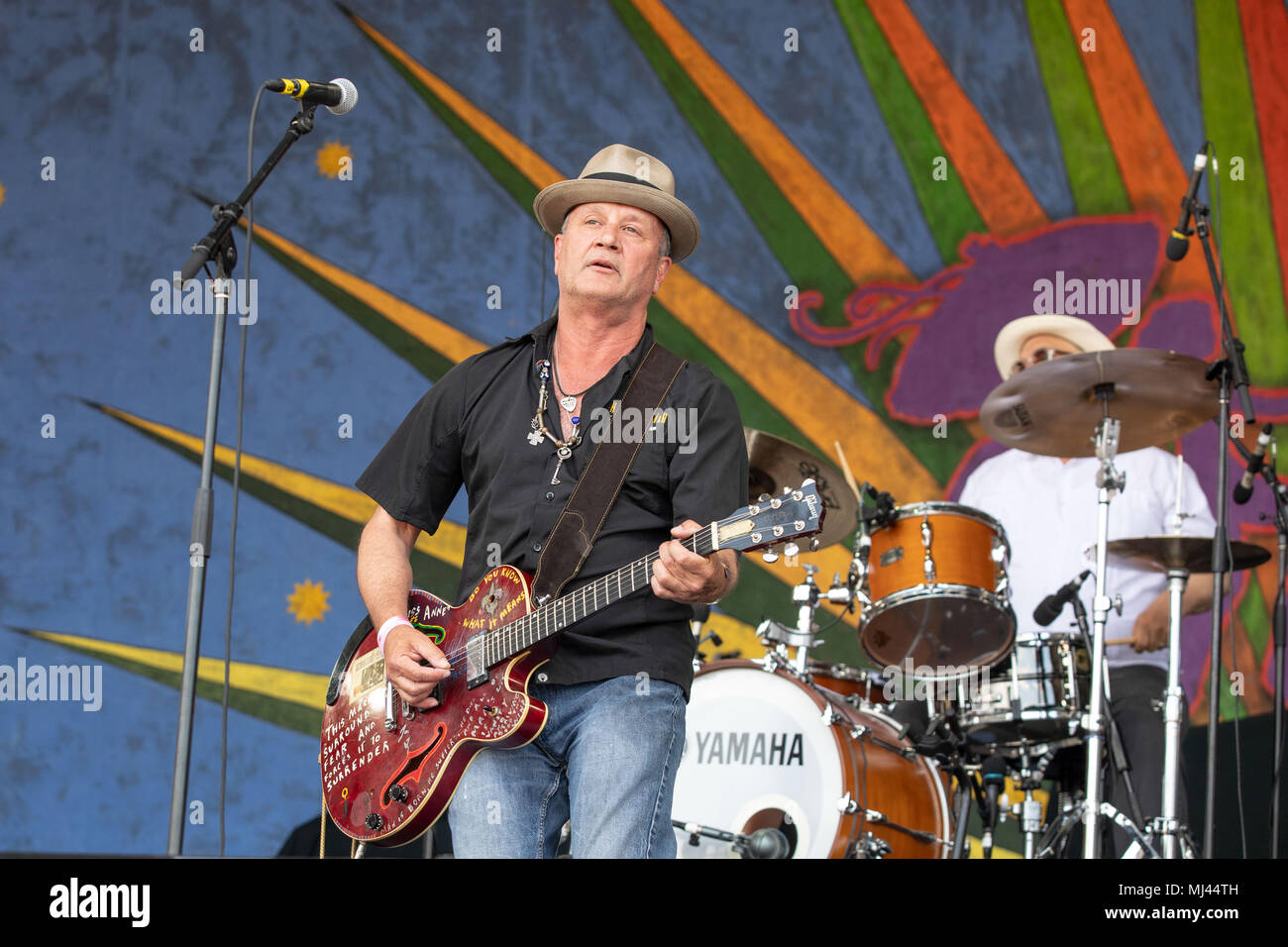 New Orleans, Louisiana, USA. 3rd May, 2018. PAUL SANCHEZ of Paul ...