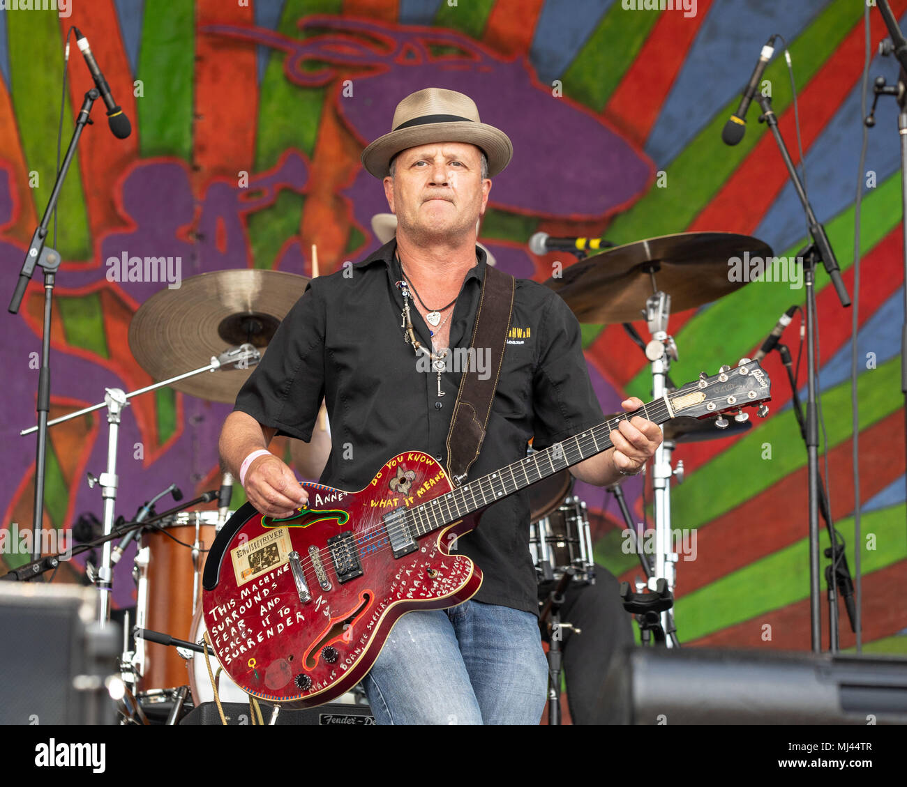 New Orleans, Louisiana, USA. 3rd May, 2018. PAUL SANCHEZ of Paul ...