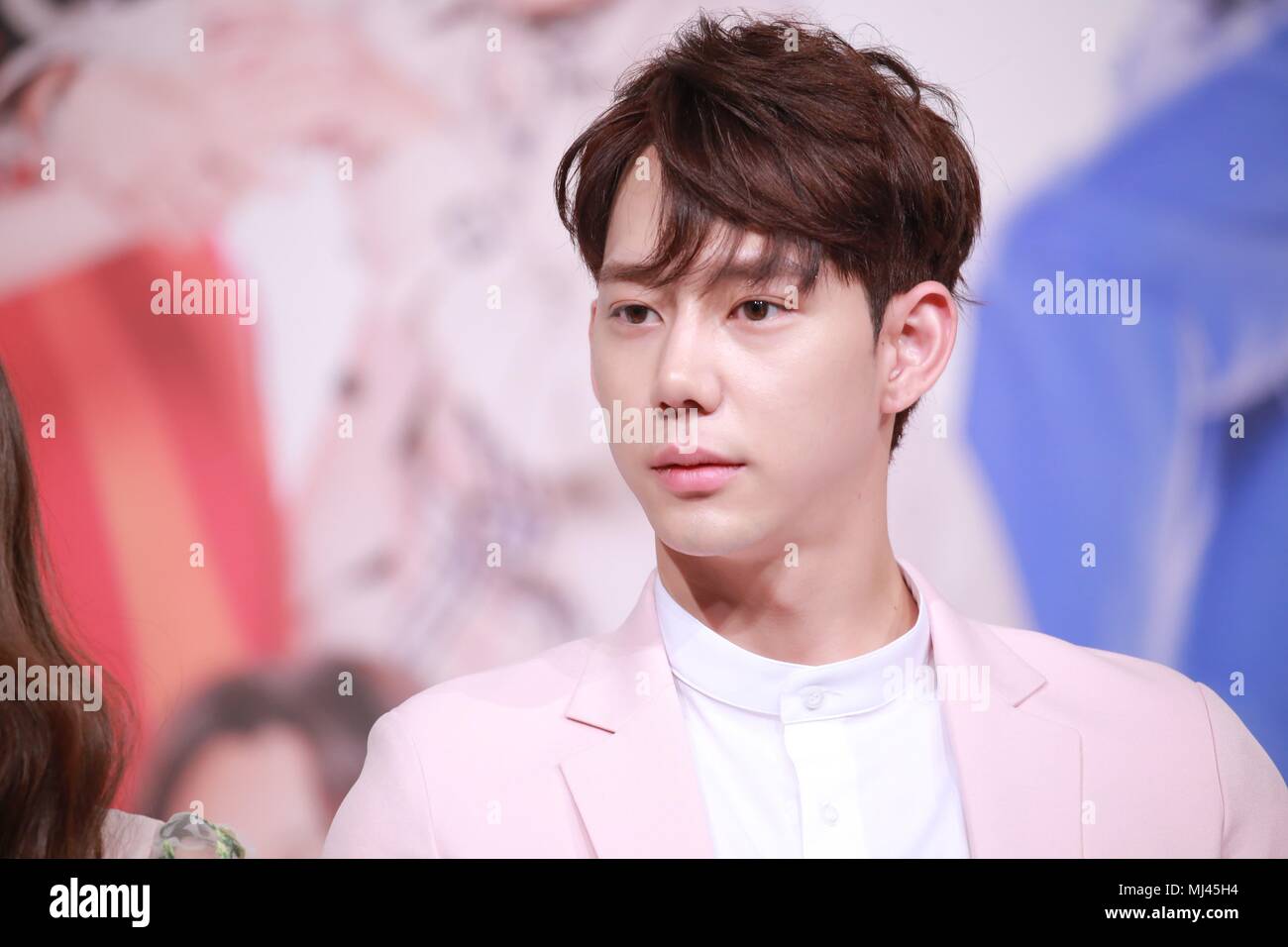 Seoul, Korea. 03rd May, 2018. Seol In A, Kim Jin Tae, Seung-Ri Ha, Changwook Lee, Shim Hye-jin ...