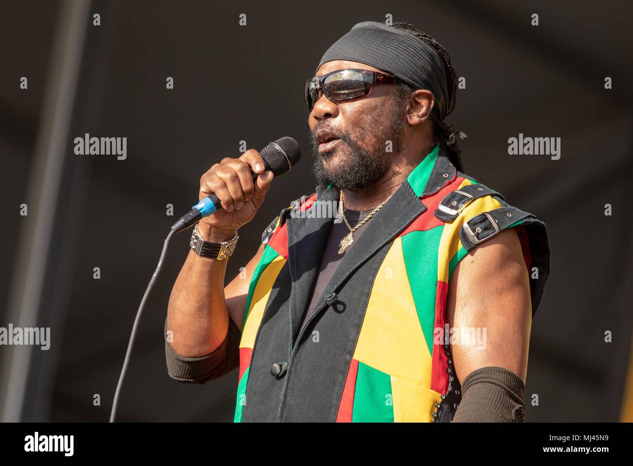 New Orleans, Louisiana, USA. 3rd May, 2018. FREDERICK 'TOOTS' HIBBERT ...